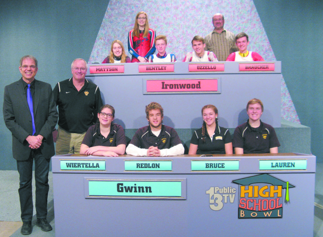 Gwinn competes in High School Bowl | News, Sports, Jobs - The Mining ...
